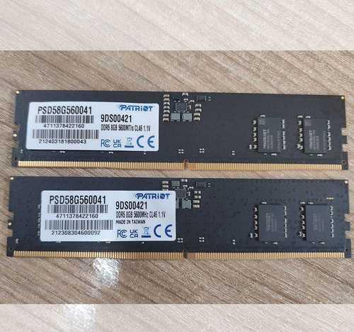 Patriot Memory ddr5 5600 2x8Gb PSD58G560041