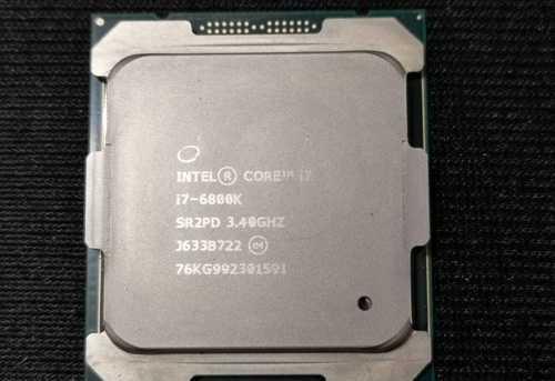 Процессор intel core i7-6800k