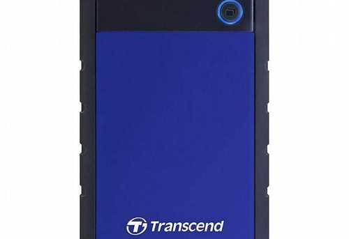 Внешний HDD Transcend StoreJet 4Tb, синий (TS4TSJ2