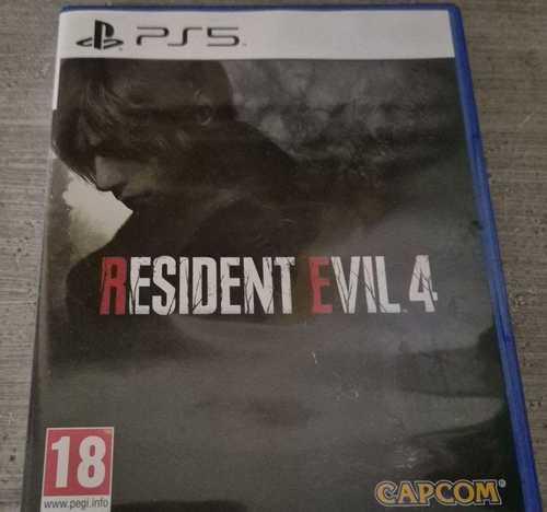 Resident evil 4 remake ps5 диск