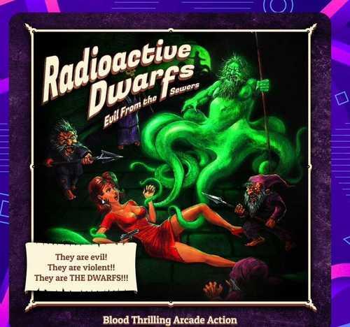 Radioactive Dwarfs: Evil From the Sewers ps4 и ps5