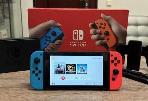 Идела Nintendo Switch rev 2 (полный комплект)