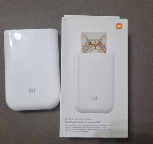 Портативный фотопринтер xiaomi