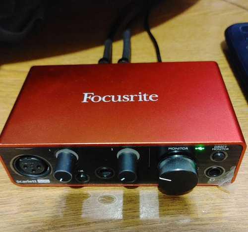 Звуковая карта focusrite scarlett solo 3rd gen