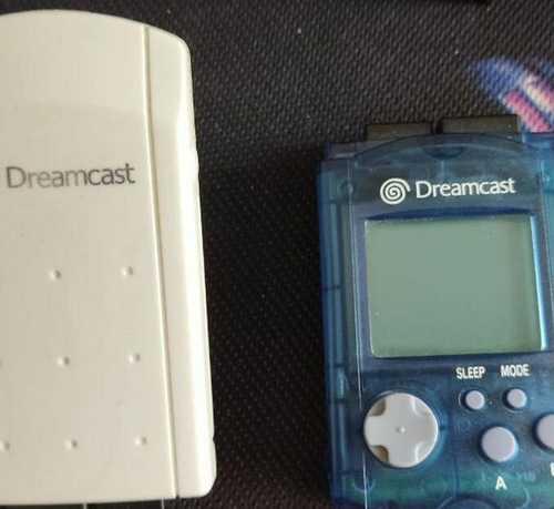 Sega Dreamcast карта памяти vmu + Вибропак(Япония)