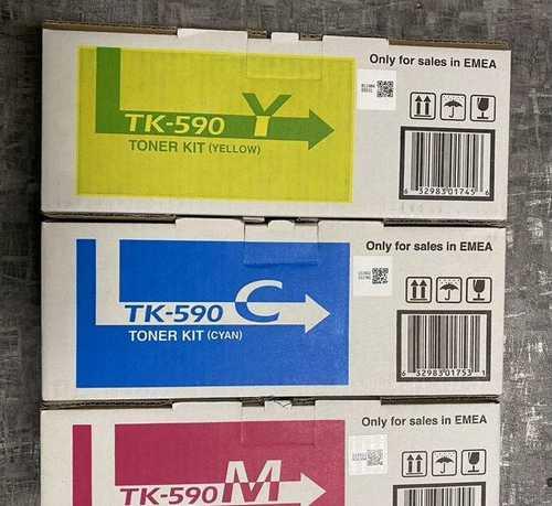 Оригинальные тонер-картриджи Kyocera TK-590
