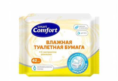 SMART comfort туалетная бумага влажная 42