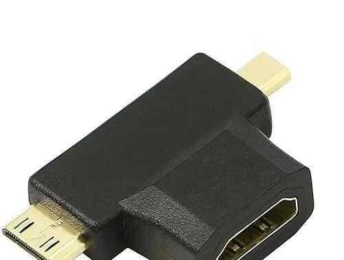 Переходник адаптер hdmi в micro hdmi / mini