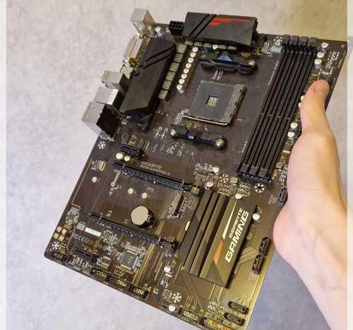 Материнская плата gigabyte b450 gaming x