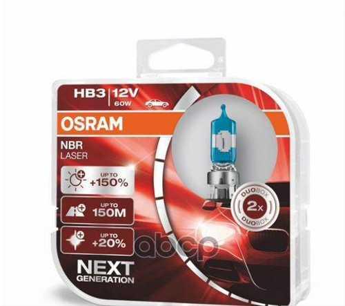 Лампа HB3 60W 12V P20D night breaker laser (кор