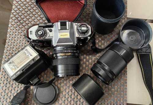 Nikon FG, мс Калейнар 100 mm f2,8, Юпитер 37 А
