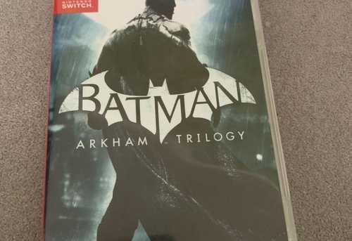 Batman Archam Trilogy nintendo switch