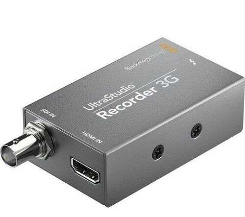 Blackmagic Design UltraStudio 3G Recorder thunder3
