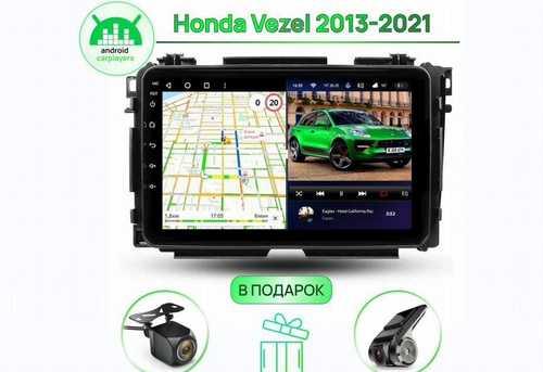 Магнитола 3.32 Honda Vezel 2013-2021 Андроид