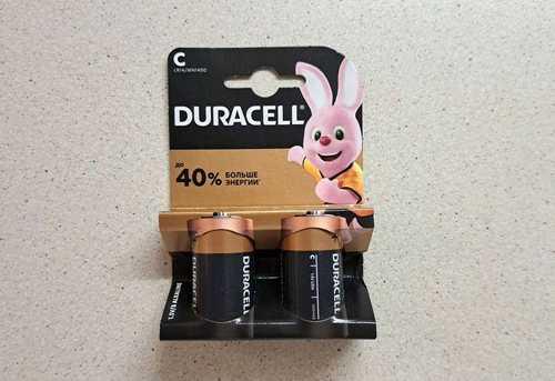 Батарейки duracell C LR14/MN1400