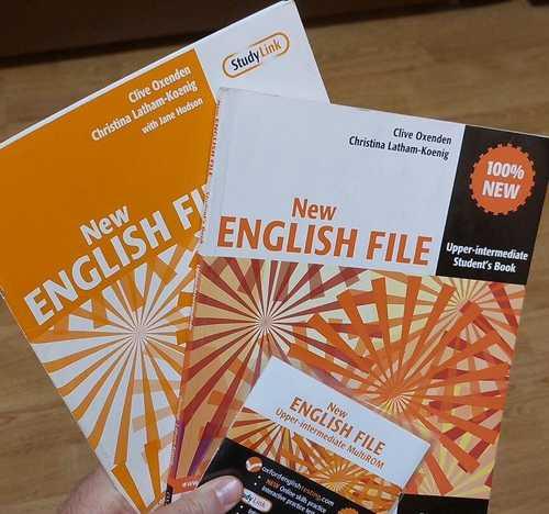 New English file upper intermediate комплект