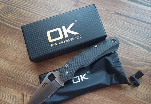 Нож O.K. OK-81 satin Carbon