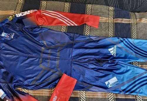 Гоночные комбинезоны S-M-L adidas Сб.России лыжные