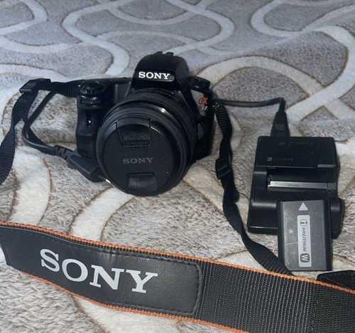 Продам зеркальный фотоаппарат sony a37