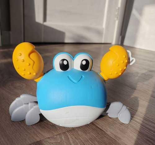 Интерактивный крабик игрушка