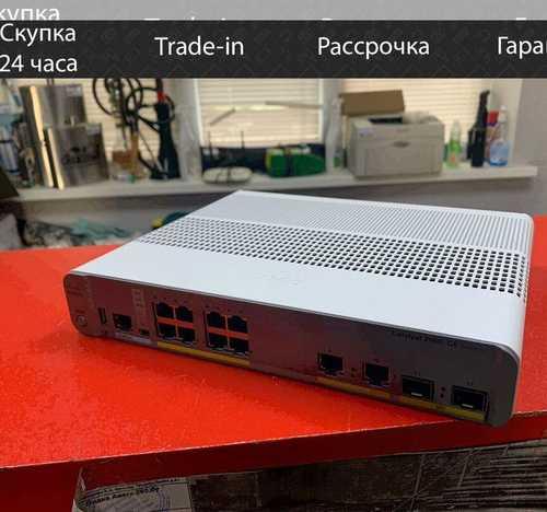 Коммутатор Cisco Catalyst WS-C2960CX-8TC-L Хороший