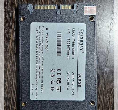 SSD 960Gb SATA