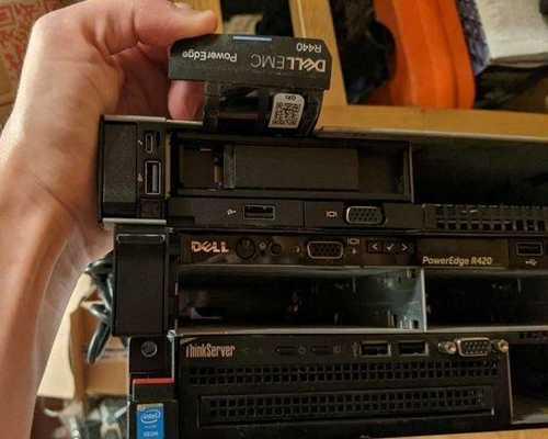 Сервера Dell R440, R420, Lenovo RD350