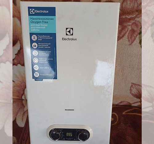 Газовая колонка electrolux gwh10