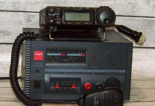 Радиостанция Yaesu FT-857D и блок питания FP-1030A