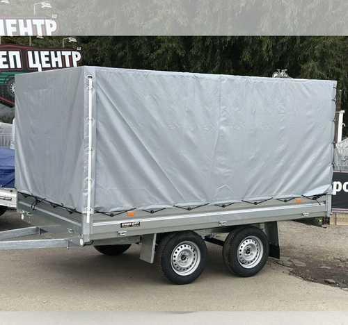 Прицеп Мзса 817738 размер 3х1,85х1,5 с тентом