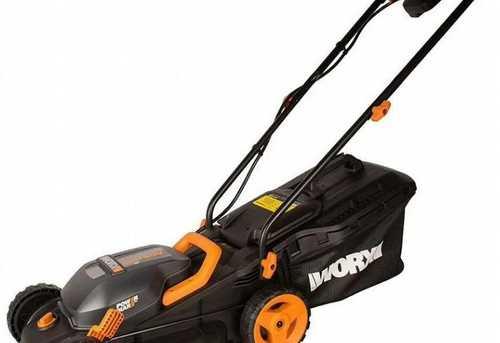 Worx WG779E акк газонокосилка 2 x 2.5 Ач, зу