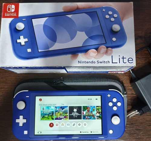 Nintendo switch lite 128Gb.Прошита.Много игр