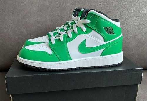 Nike Air Jordan 1 Mid GS Lucky Green 6.5 Y