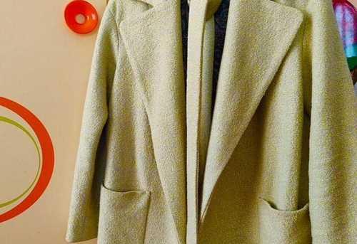 Женское пальто шерстяное демисезонное 46 48
