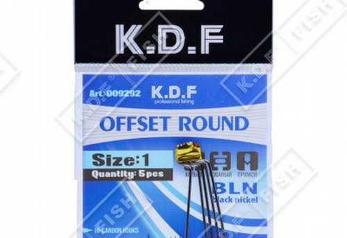 Крючок офсетный KDF Offset Round №1