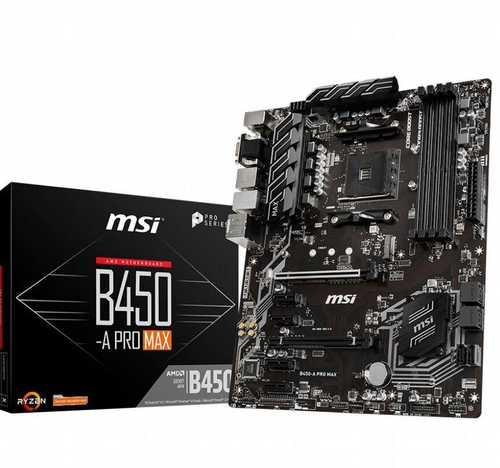 Материнская плата am4 MSI B450-A PRO MAX