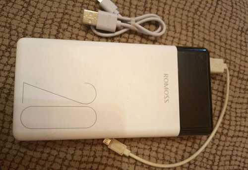 Внешний аккумулятор PowerBank Romoss SW20