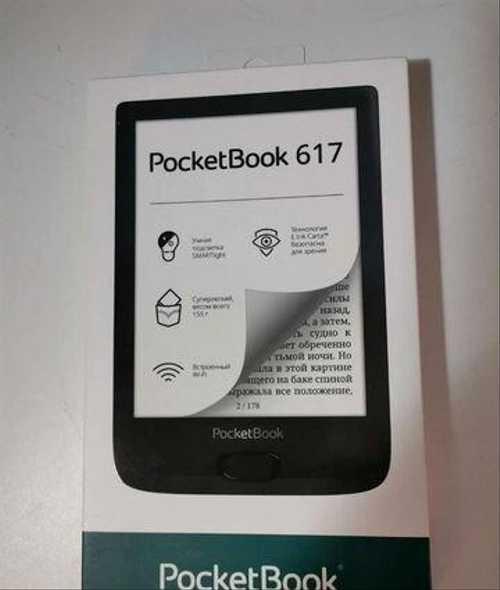 Новая электронная книга PocketBook 617 подсветка