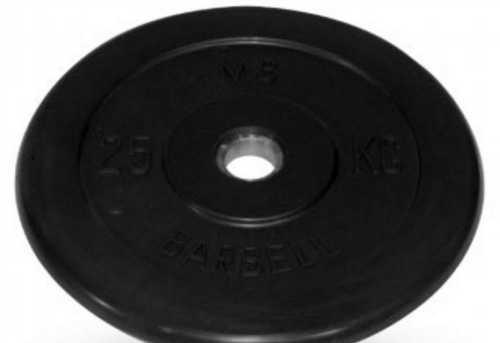 Диск для штанги MB barbell MB-PltB31 31мм, 25 кг