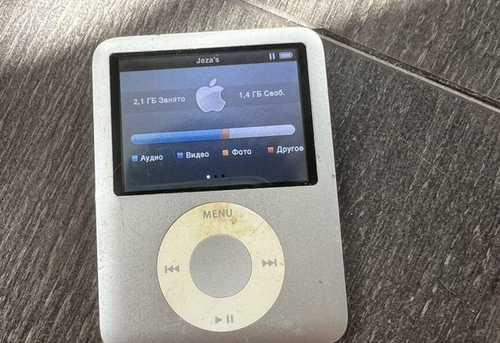 Плеер iPod nano 3 (4 GBh)