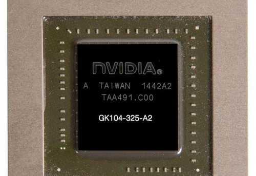 Видеочип nvidia GK104-325-A2 GTX670 RB с разбора G