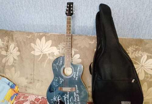 Акустическая гитара Martinez W-91C BK