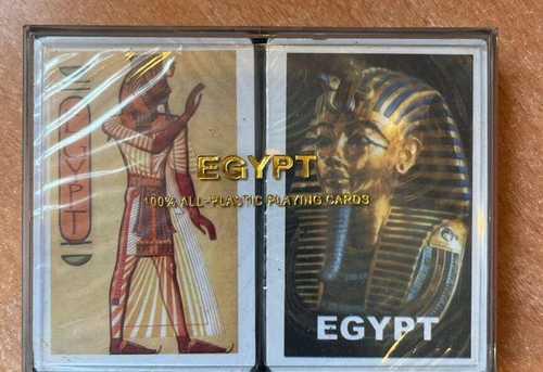 Колода карт Египет / Egypt пластик, новые