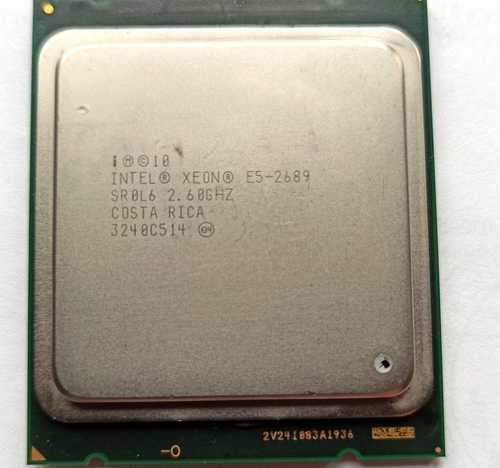 Процессор Intel Xeon E5-2689 8C/16T