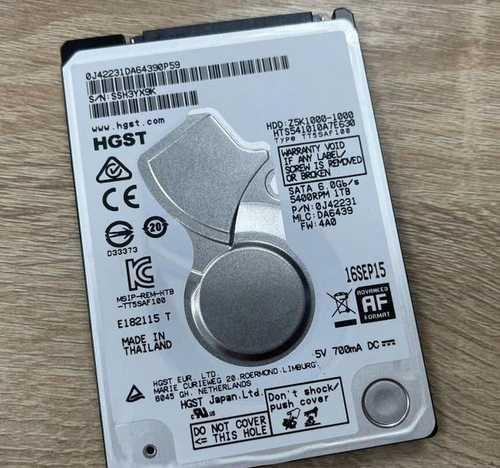 Hgst 1Tb (Жесткий диск)