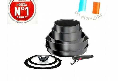 Набор посуды Tefal Ingenio Black 8 пр. Франция