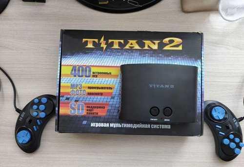 Игровая приставка Titan 2 Sega+Dendy с флешкой