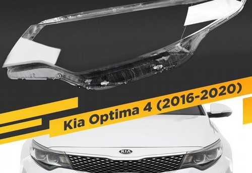 Стекло для фары Kia Optima 4 2016-2020 Рестайлинг