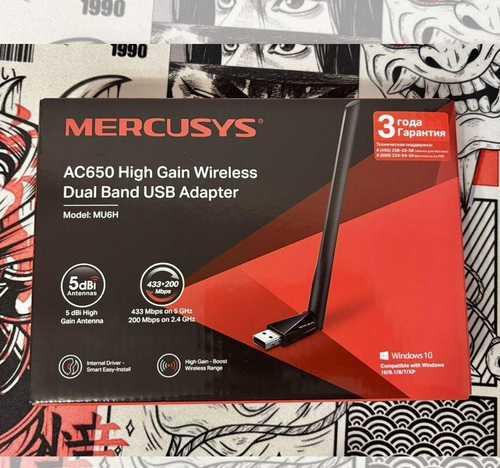 Wifi адаптер mercusys