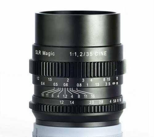 SLR Magic 35mm f/1.2 Cine